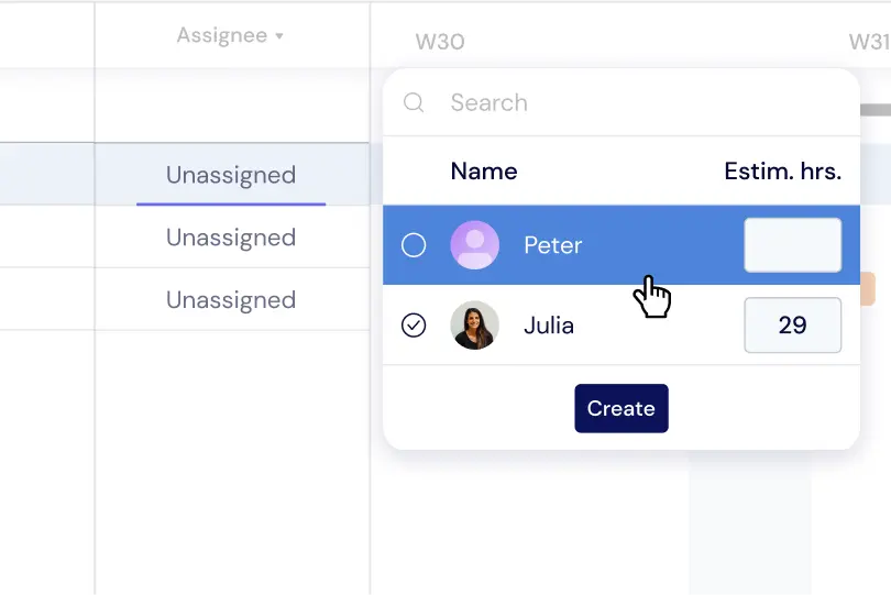Instagantt Features - Collaboration
